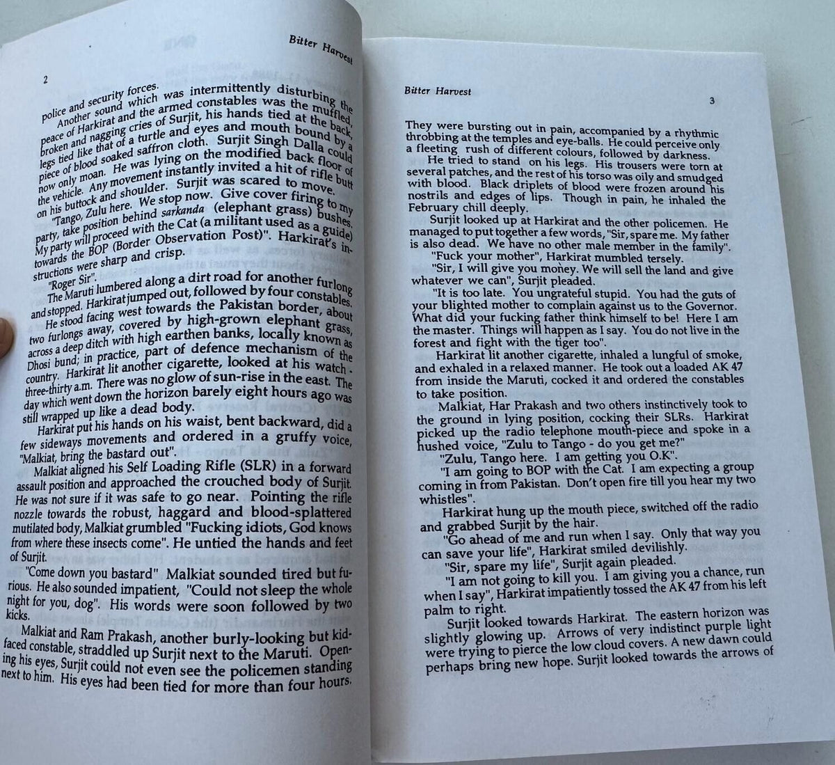 Bitter Harvest A Saga of The Punjab Maloy Krishna Dhar 1984 Sikh Engli – www.OnlineSikhStore.com