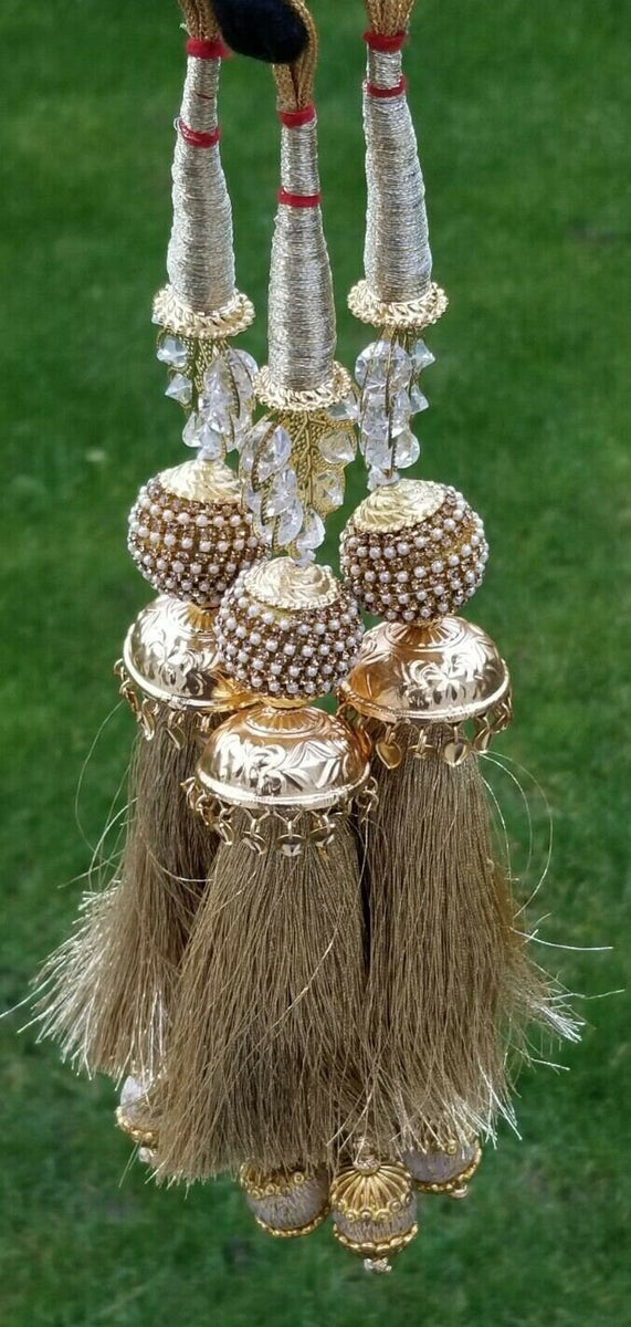 Patiala paranda latkan indian punjabi parandi mehndi jagoo bridal hair ...