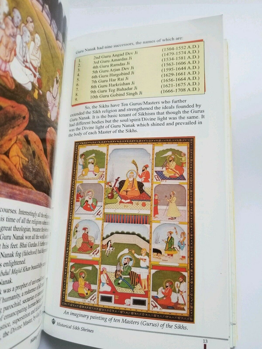 Walking with the gurus historical sikh shrines book complete guide in ...