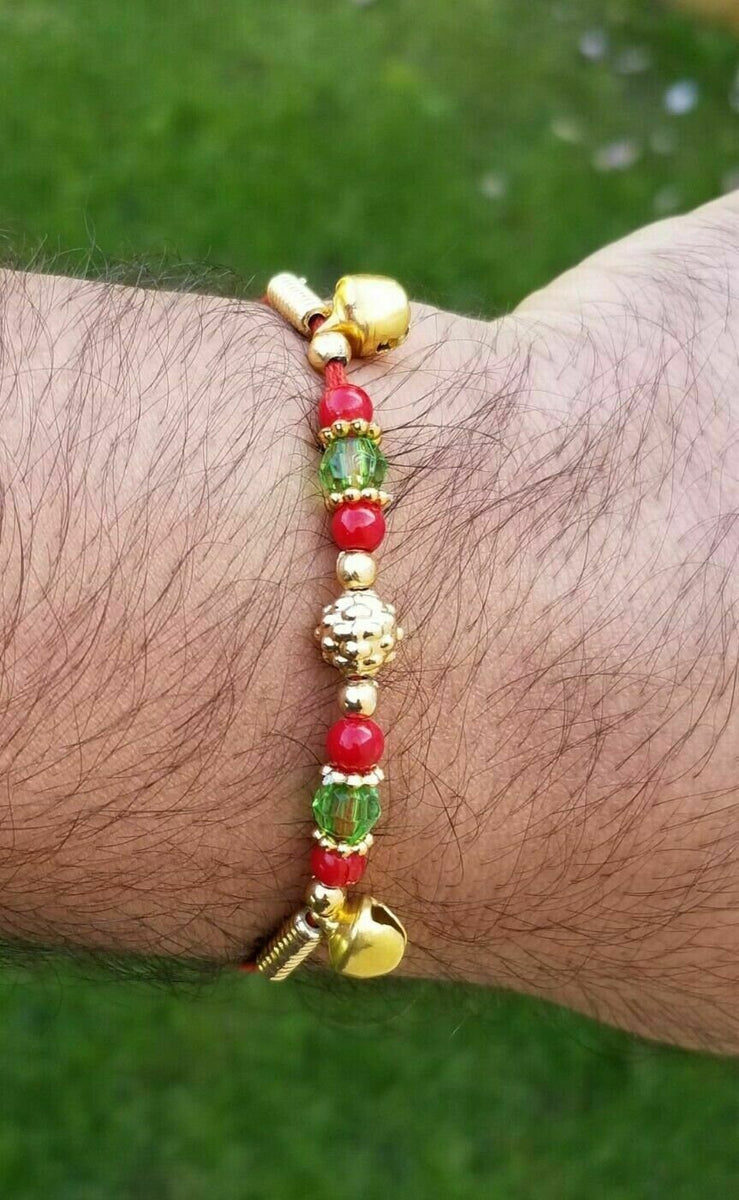 Hindu red thread evil eye protection stunning bracelet luck talisman a ...