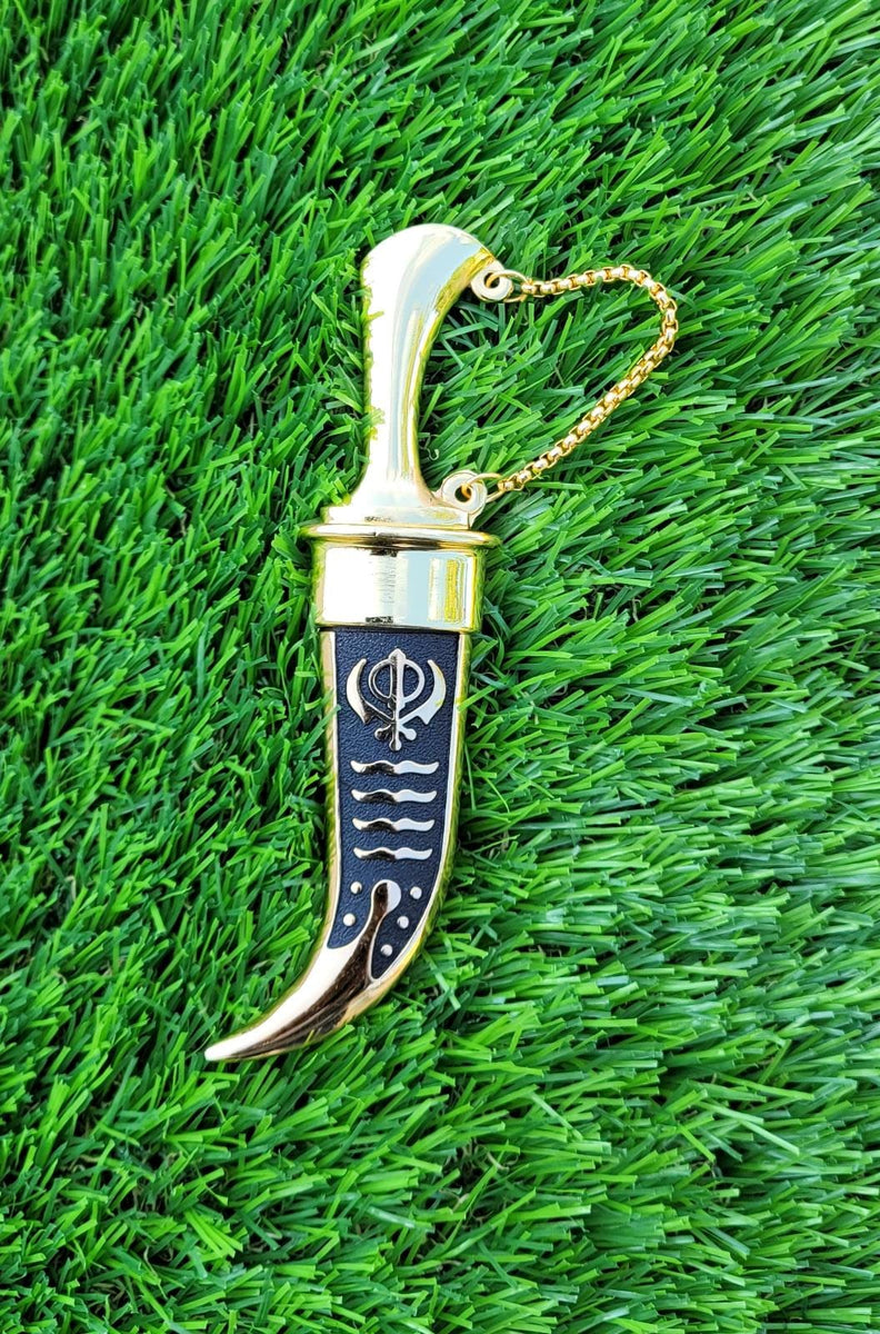Sikh ceremonial Siri Sahib Stunning Stainless Steel Singh Kaur Kakaar ...