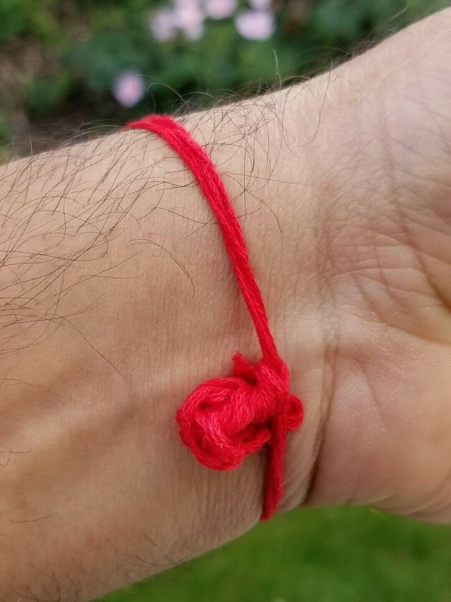 Hindu red thread evil eye protection stunning bracelet luck talisman a ...