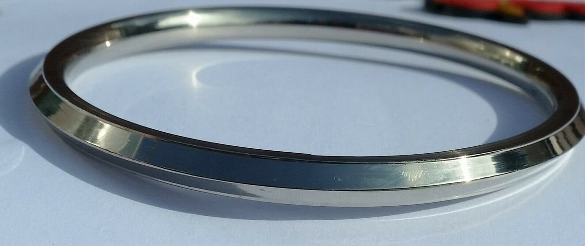 Traditional Punjabi Kara Stainless Steel Stunning One Edge Sikh Kada K ...