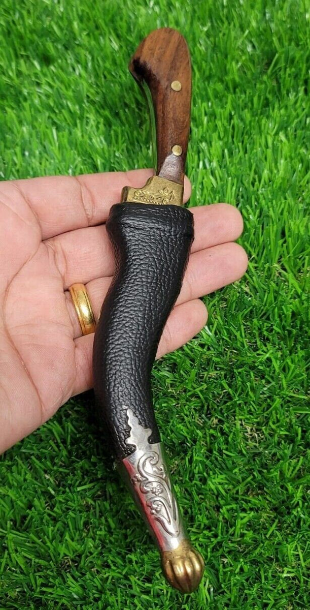 Leather Sheath Kirpan Sarbloh Siri Sahib Ceremonial Sikh Kakar Singh K ...