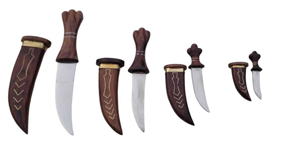 Sheesham Wood Kirpan Sarbloh Siri Sahib Ceremonial Sikh Kakar Singh Kh ...