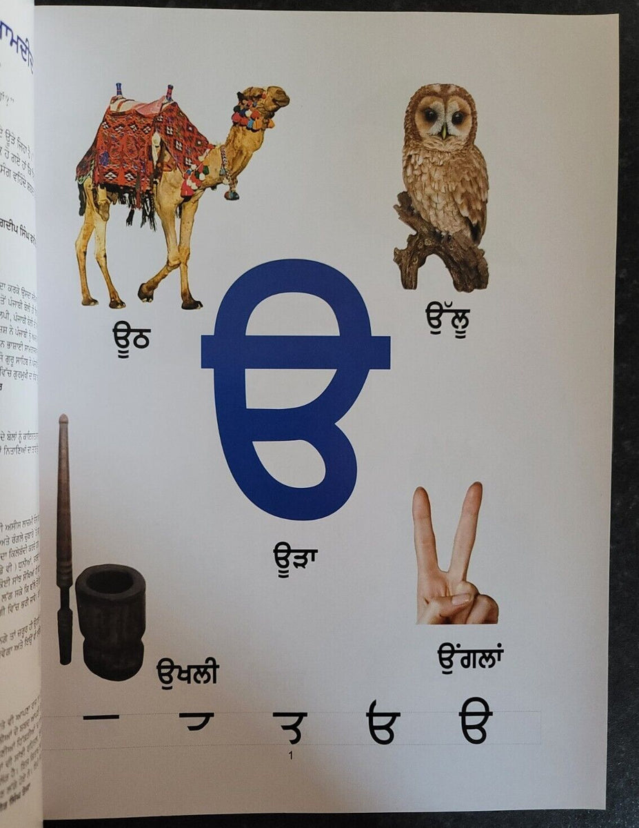 Theth Punjabi di Pehli Kitab Learn Gurmukhi Alphabet Children Kaida Fi ...