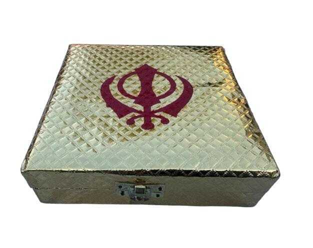 Gutka Sahib Gurbani Satkar Box for Sikh Holy Nitnem Sukhmani book Padd ...