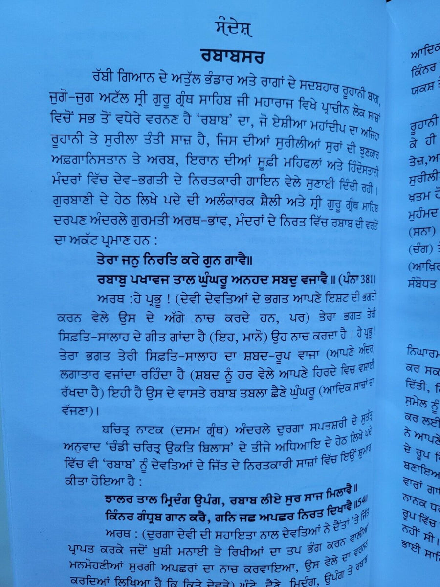 Rababi Bhai Mardana te Puratan Kirtaniay Gurinderpal Punjabi Sikh Book ...