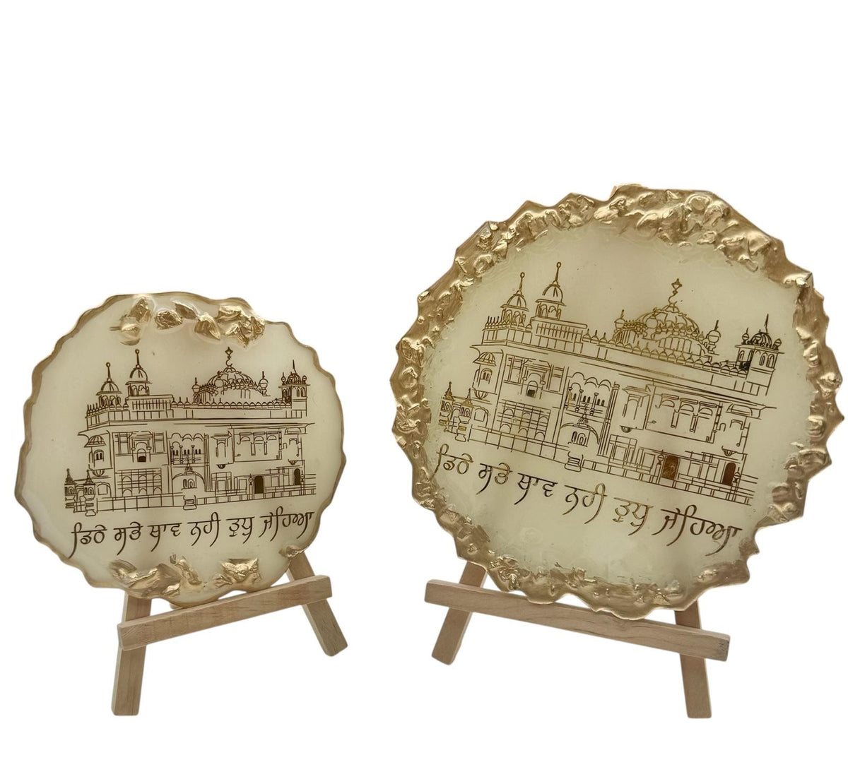 Sikh Canvas Boards Sri Harmandir Sahib Golden Temple Easel Home Decor ...