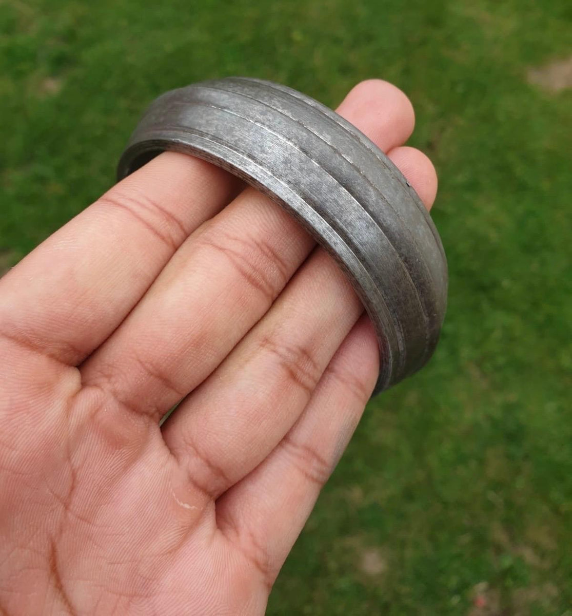 Sikh Kara Heavy Wide Sarbloh Pure Iron Weighted Steel Singh Kaur Karha ...