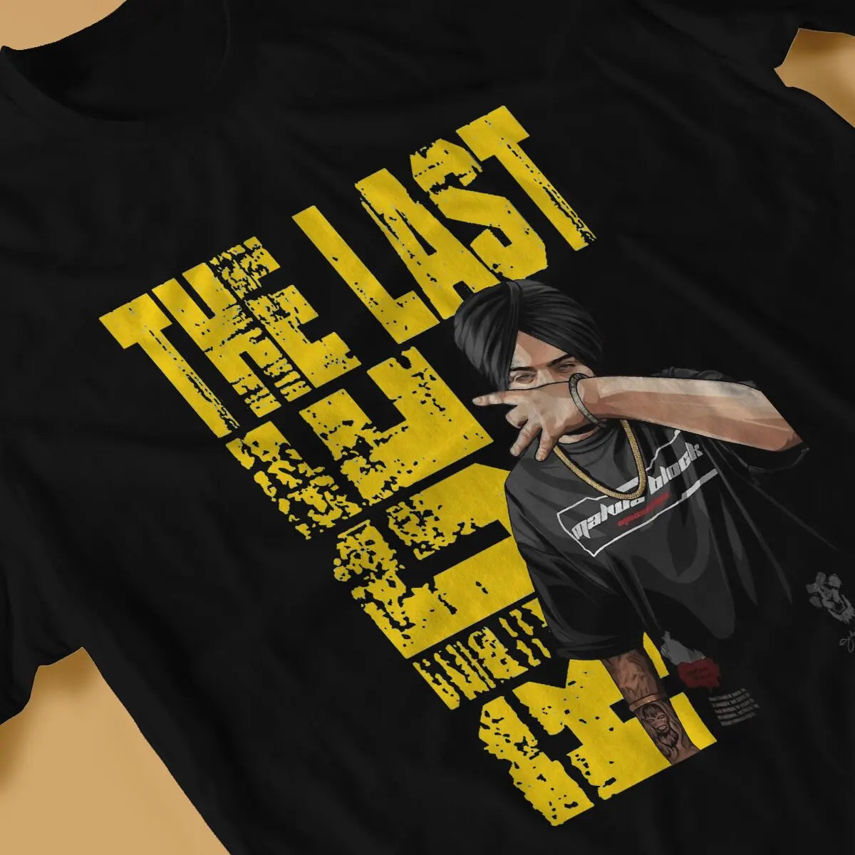 Men's Desi Merch Punjabi T Shirt Sidhu Moose Wala Indian Rapper Pure C ...